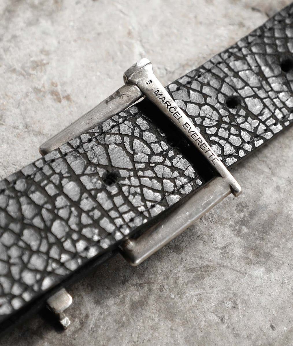 .925 Silver Box Nail Belt – MARCEL EVERETTE